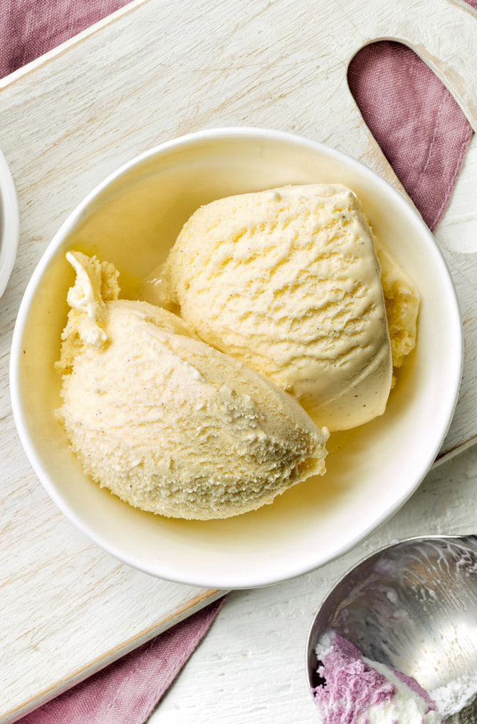 Lemon Cloud Ice Cream | HMR Recipe