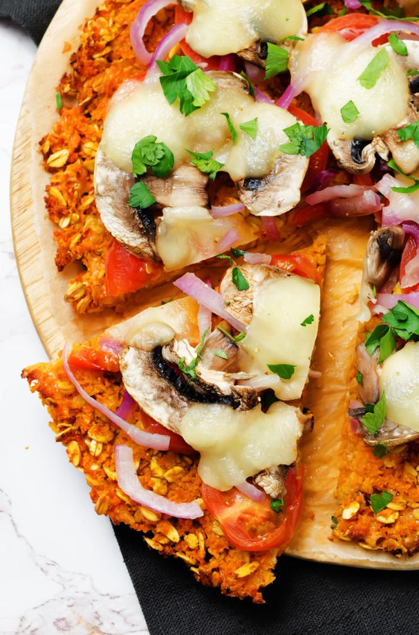 Sweet Potato Crust Pizza | HMR Recipe