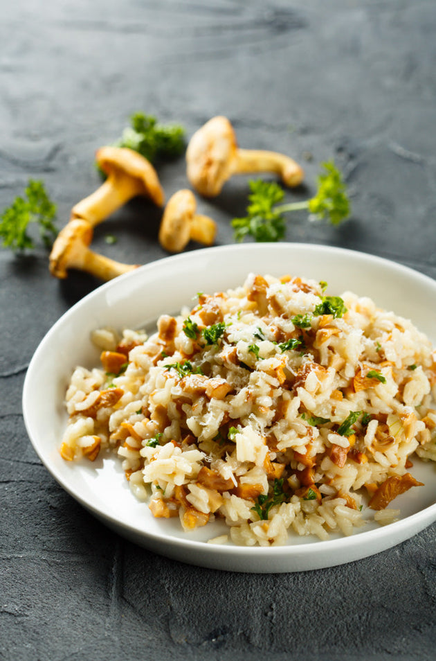 Vegetable Mushroom Risotto | HMR Recipe